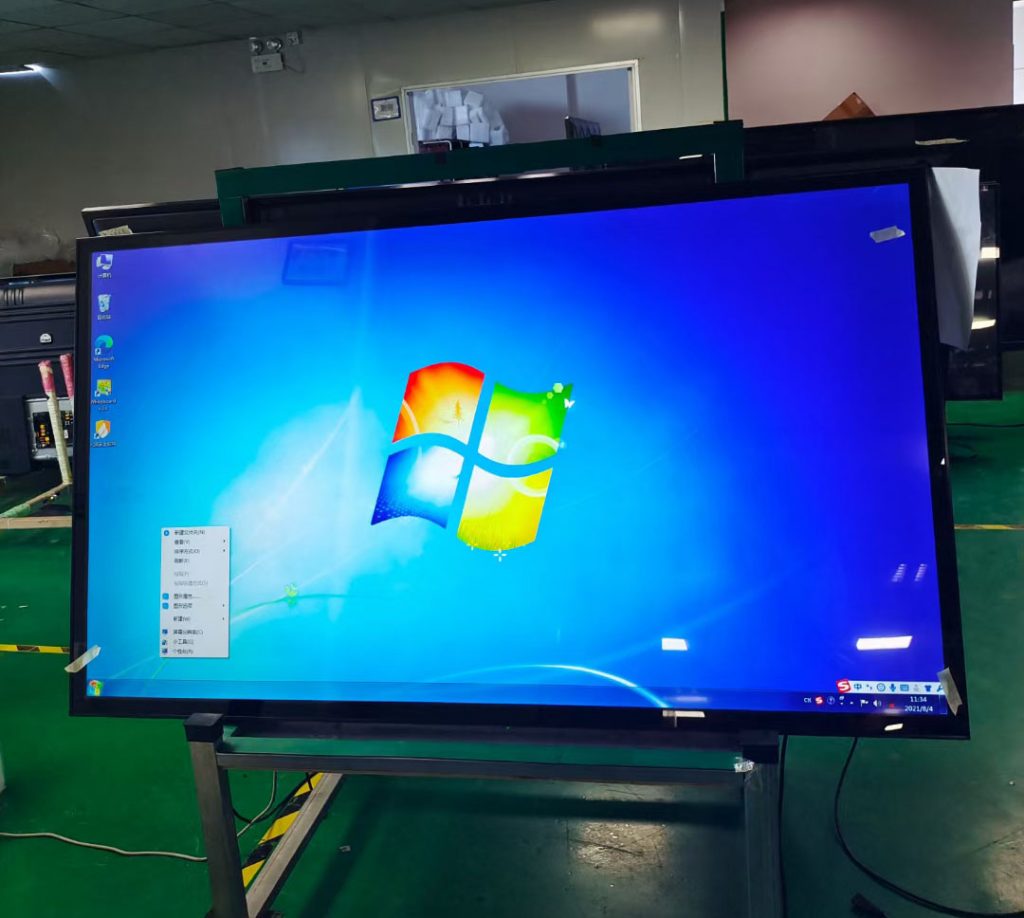 100” digital signage screen – MaceTouch Screen