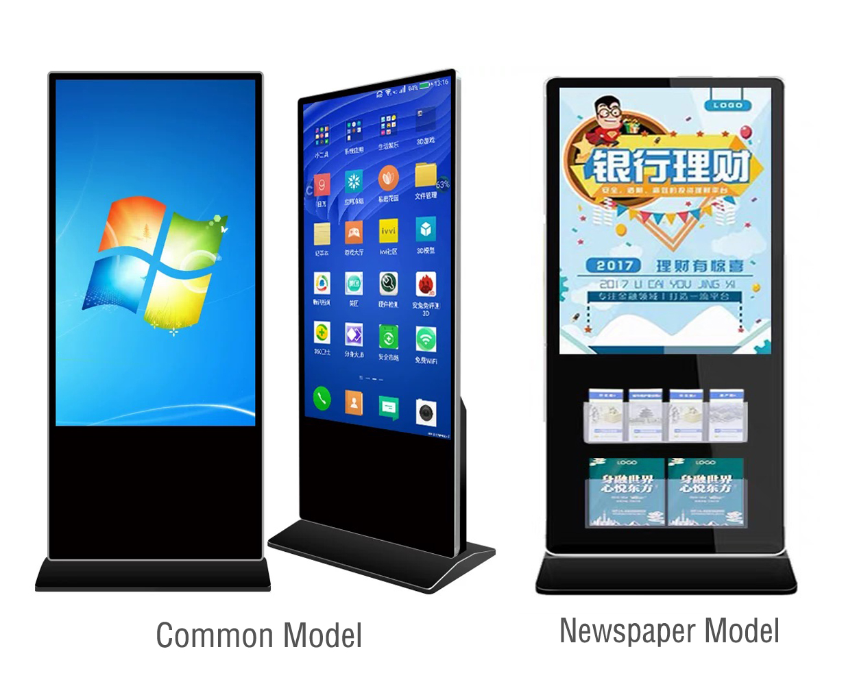 Floor Standing Digital Signage – MaceTouch Screen